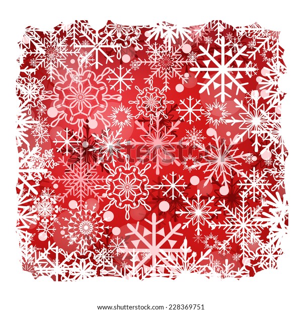 Red Christmas Snow Background Snow Stripes Stock Vector (Royalty Free ...