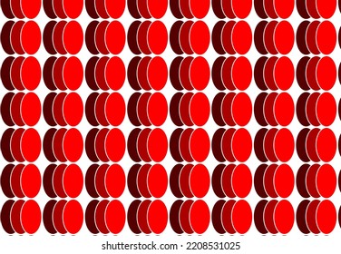 Red Circles Pattern Red Vine Color Stock Vector (Royalty Free ...