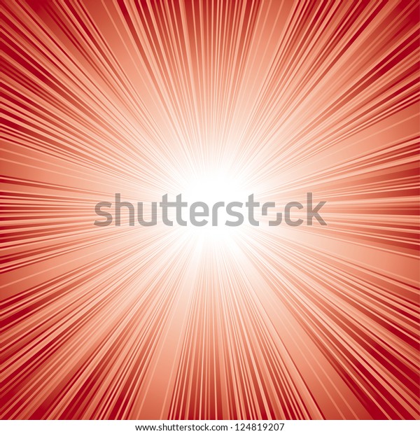 Red Color Burst Vector Stock Vector (Royalty Free) 124819207 | Shutterstock
