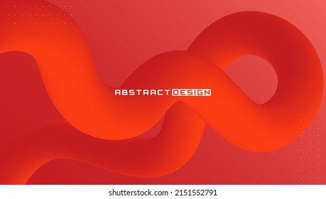 Red Color Combination Abstract Background Design Stock Vector (Royalty ...