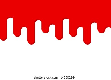 Red Color Drop On White Background Stock Vector (Royalty Free) 1453022444
