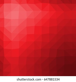 Red Color Low Poly Background Consist Stock Vector (Royalty Free ...