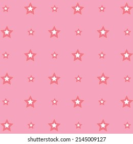 Red Color Star Patterns On Red Stock Vector (Royalty Free) 2145009127 ...