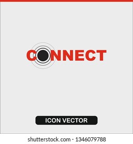 Red Connect Logo Stock Vector (Royalty Free) 1346079788 | Shutterstock