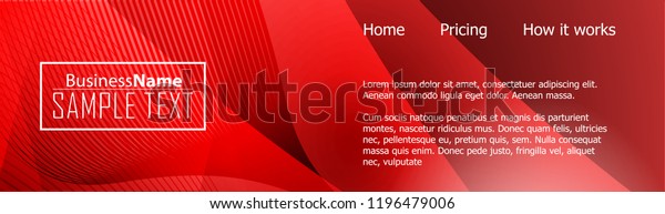 Red Contrast Abstract Technology Background Red Stock Vector (Royalty ...
