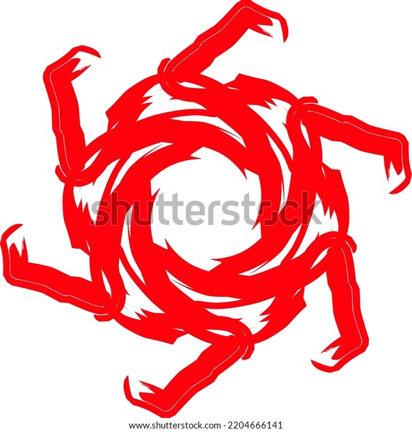 Red Cool Logo Design Concept Stock Vector (Royalty Free) 2204666141 ...