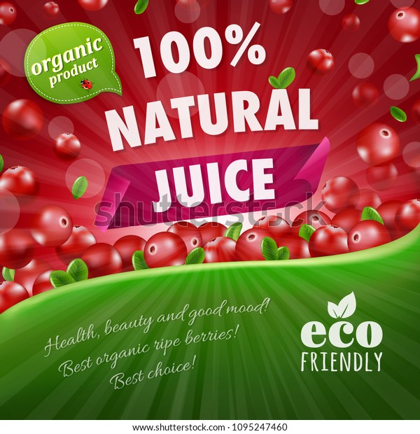 Red Cranberry Border Illustration Gradient Mesh Stock Vector (Royalty ...