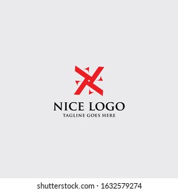 Red Creative Logo Inspiration Stock Vector (Royalty Free) 1632579274 ...