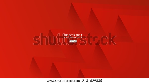 Red Dimension Background Geometric Shapes Scratch Stock Vector (Royalty ...