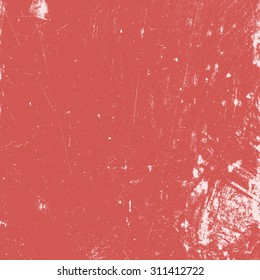 Red Distressed Paint Texture Your Design Stock Vector (Royalty Free ...