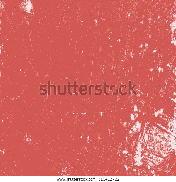 Red Distressed Paint Texture Your Design Stock Vector (Royalty Free ...