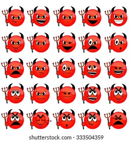 Red Eyes Cartoon Vector Set: เวกเตอร์สต็อก (ปลอดค่าลิขสิทธิ์) 759679141 ...