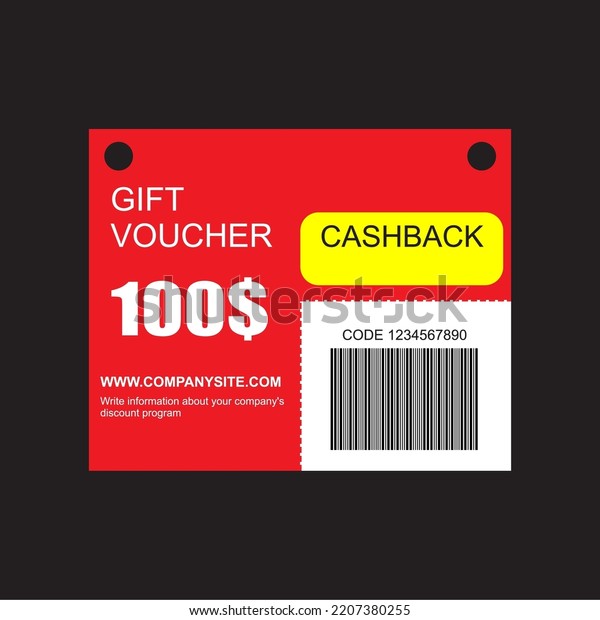 Red Fire Set Coupon Promotion Sale Stock Vector (Royalty Free ...
