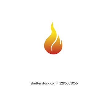 Red Fire Symbol Flame Logo: vector de stock (libre de regalías ...