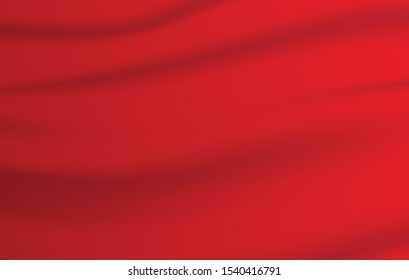 Red Flag Waving Background Illustration Eps10 Stock Vector (Royalty ...