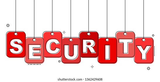 Red Flat Line Tag Company Stock Vector (Royalty Free) 1365667631 ...