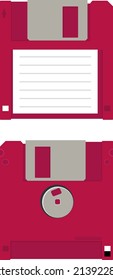 2,349 Red floppy disk Images, Stock Photos & Vectors | Shutterstock