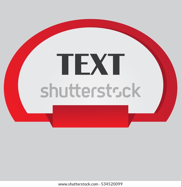 Red Frame Headline Stock Vector (Royalty Free) 534520099 | Shutterstock