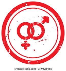 Red Gender Rubber Stamp Stock Vector (Royalty Free) 349628456 ...