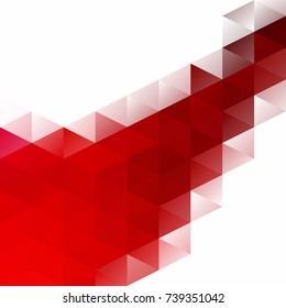 Red Grid Mosaic Background Creative Design Stock Vector (Royalty Free ...