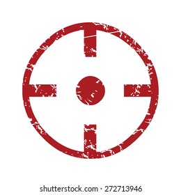 Red Grunge Purpose Logo On White Stock Vector (Royalty Free) 272713946 ...