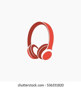Red Headphone Icon Stock Vector (Royalty Free) 536331820 | Shutterstock