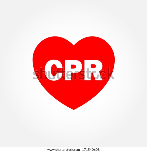 Red Heart Icon Cpr Sign: เวกเตอร์สต็อก (ปลอดค่าลิขสิทธิ์) 171540608 ...