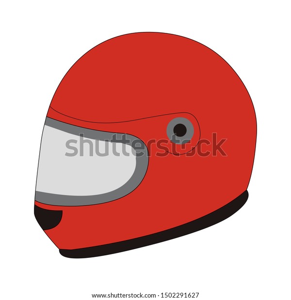 Red Helmet Cartoon Vector Image Stock Vector (Royalty Free) 1502291627 ...