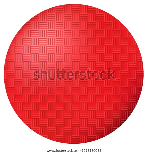 Red Kickball Dodgeball Ball Vector Illustration Stock Vector (Royalty ...