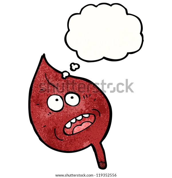 Red Leaf Cartoon Character Stock Vector (Royalty Free) 119352556 ...