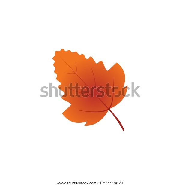 Red Leaf Vector Stock Illustration Stock Vector (Royalty Free ...