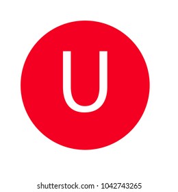 Letter U Icon Ui Vector Eps 스톡 벡터(로열티 프리) 434334085 | Shutterstock