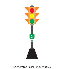 Red Light Vector On Black Background Stock Vector (Royalty Free ...