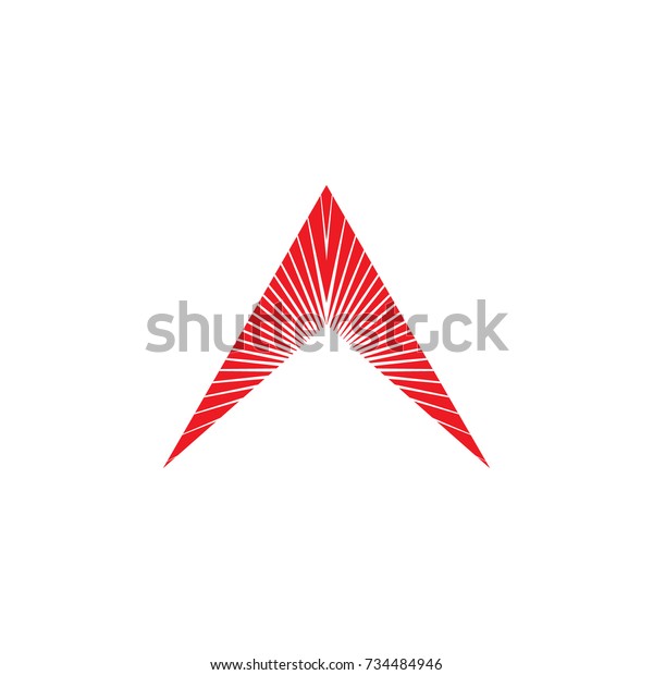 Red Lights Arrow Symbol Logo Vector Stock Vector (Royalty Free ...