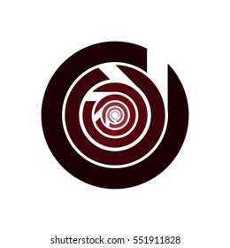 Red Logo Design Stock Vector Illustration Stock Vector (Royalty Free ...