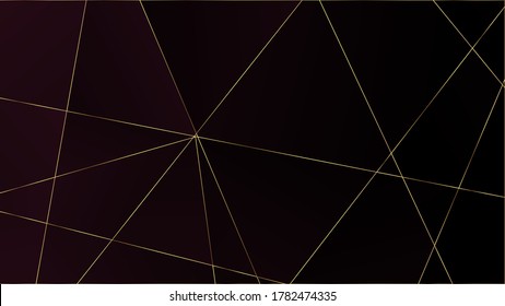Red Luxury Triangular Texture Gold Lines Stock Vector (Royalty Free ...