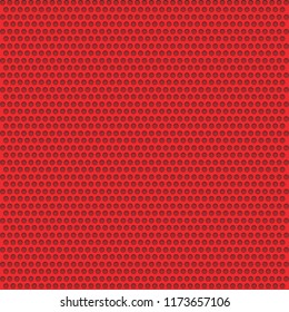 Red Metal Background Perforated Metal Texture Stock Vector (Royalty ...