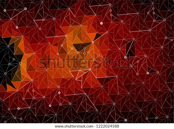 Red Modern Abstract Background Space Nebula Stock Vector (Royalty Free ...
