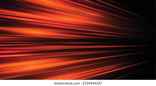 Red Motion Light Trail Background Perspective Stock Vector (Royalty ...