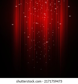 Red Neon Flash Explosion Light Glitter Stock Vector (Royalty Free ...