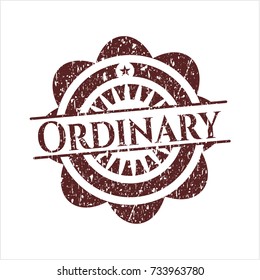 Red Ordinary Rubber Stamp Stock Vector (Royalty Free) 733963780 ...