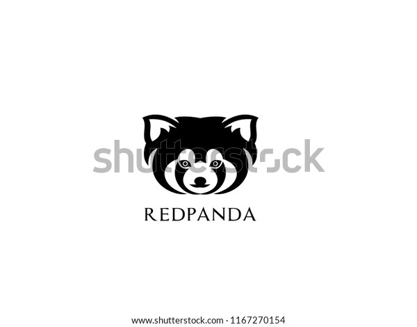 Red Panda Logo Icon Designs Stock Vector (Royalty Free) 1167270154 ...