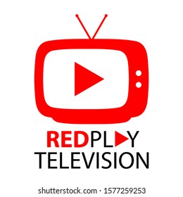 Tv Logo Fast Stream Design Stock Vector (Royalty Free) 1220325913