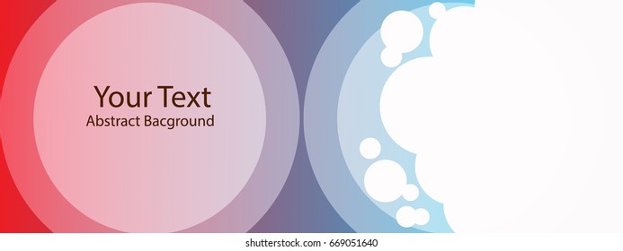 Red Purple Banner Abstract Vector Background Stock Vector (Royalty Free ...