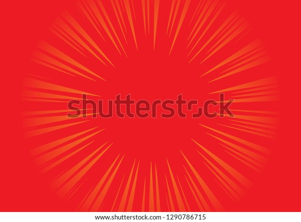 Red Ray Background Stock Vector (Royalty Free) 1290786715 | Shutterstock