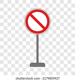 Red Road Signs Vector Isolated Stock Vector (Royalty Free) 2179859927 ...