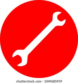 Red Round Wreck Icon Stock Vector (Royalty Free) 1049685959 | Shutterstock