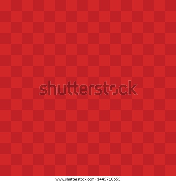 Red Rubber Kickball Dodgeball Checkered Pattern Stock Vector (Royalty ...