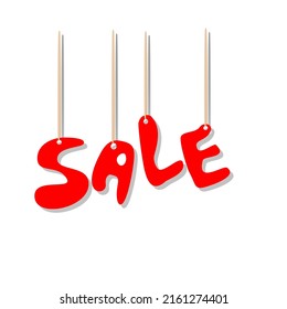 Red Sale Name Vector Text Stock Vector (Royalty Free) 2161274401 ...