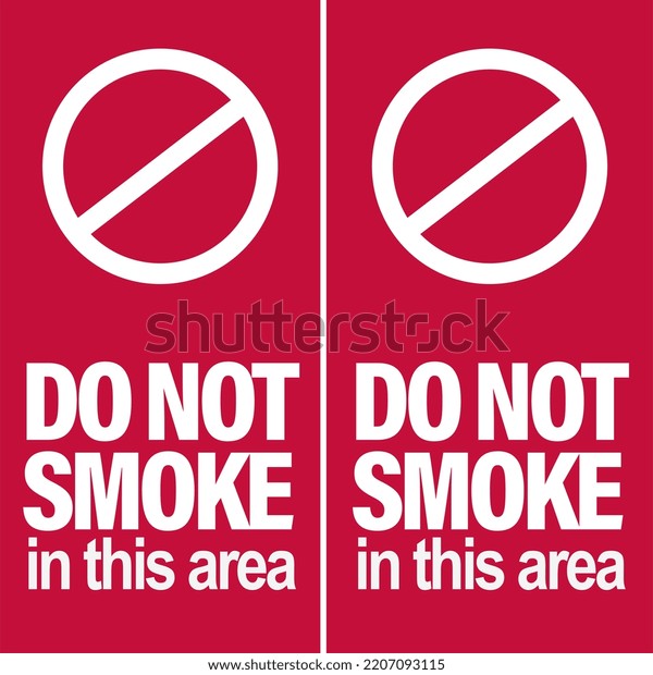 Red Signs Vector White Lettering Indicating Stock Vector (Royalty Free ...